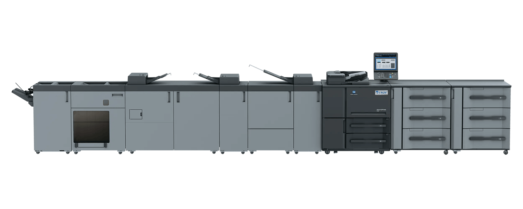 Secure High-Volume MICR Printers | TROY Production Print Solutions