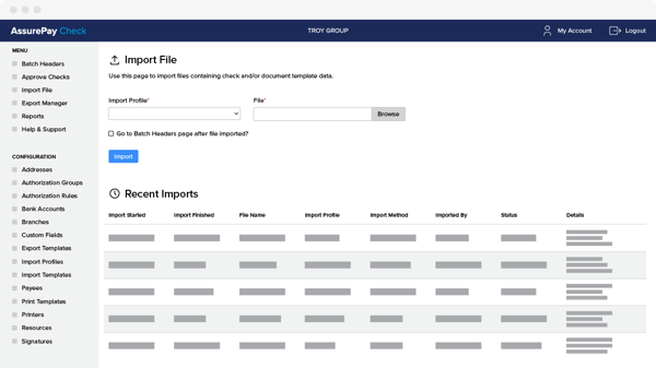 Cloud-based check printing for banks and credit unions