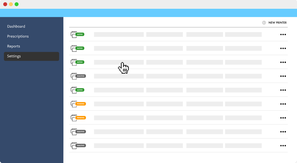 SecureRx Printer Management - TroyRx