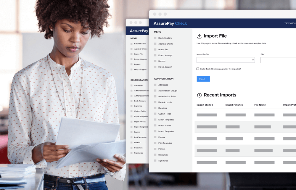 Secure MICR Check Printing Magnetic Ink Solutions | TROY Group