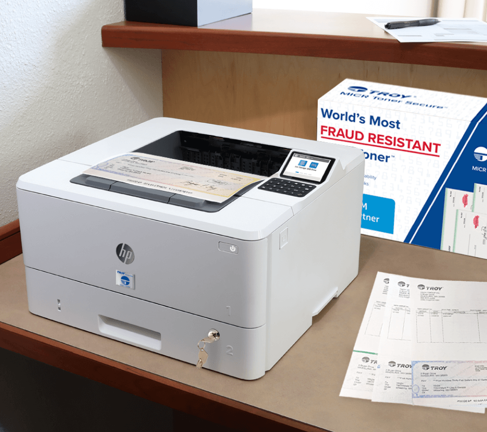 Secure MICR Check Printing Magnetic Ink Solutions | TROY Group